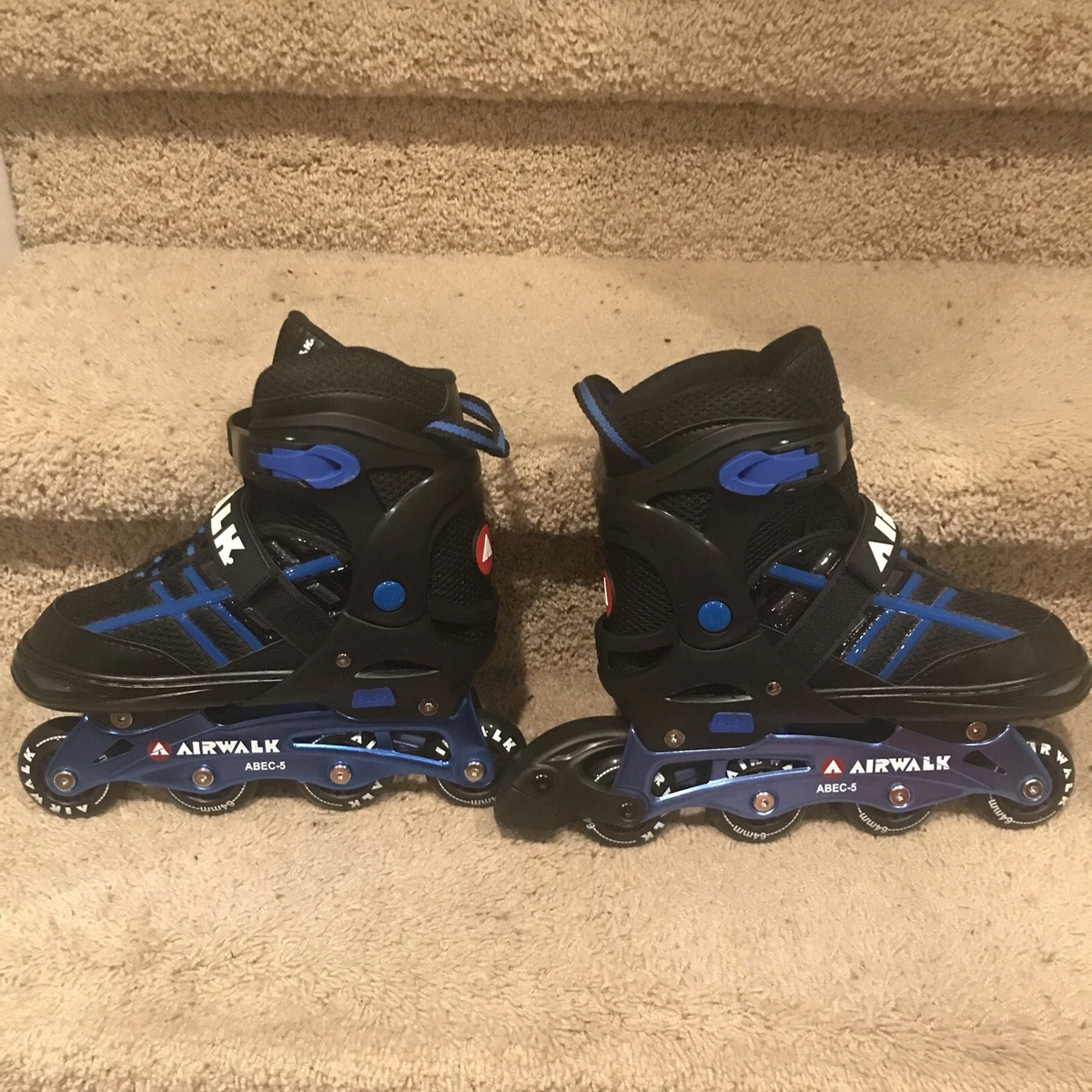 Blue Aggressive Inline Skates