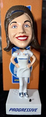 Flo from Progressive Talking Bobblehead Working Rare! | eBay