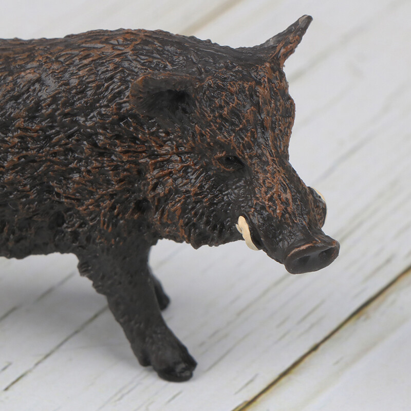 New Wild Boar PVC Model Cartoon Figure Kids Preschool Figurine Toy ...