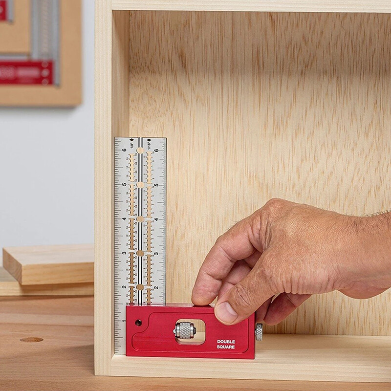 Indexable Combination Square Woodworking Edge Corner Carpenter Angle ...