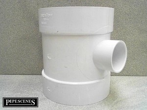 Solvent 110mm Soil Pipe 1 1/4" 32mm 36mm Waste Boss Reducer WHITE Glued ...