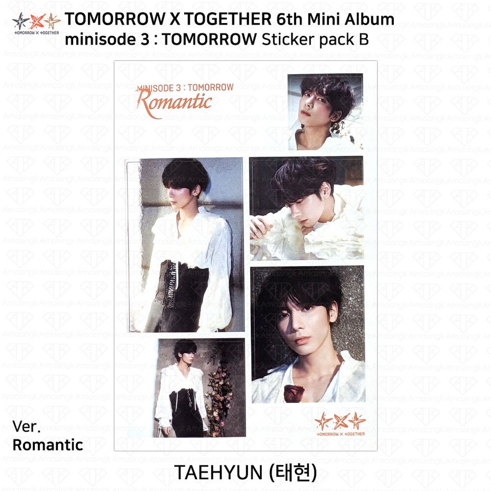 TXT Tomorrow X Together minisode 3: TOMORROW Photocard Postcard Poster ...
