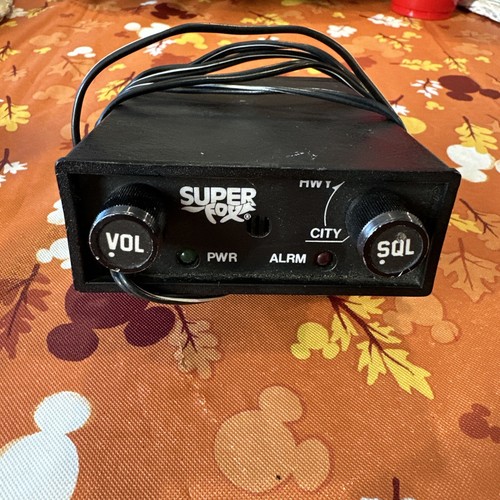 Vintage Super Fox Super Radar Detector Untested Parts Repair | eBay