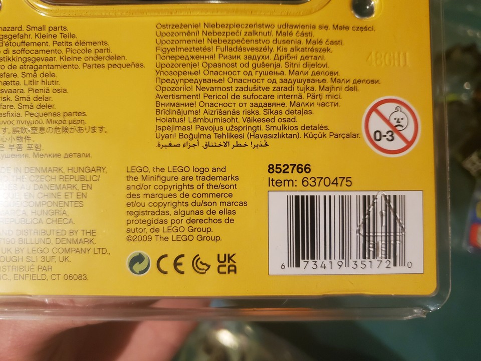 LEGO 852766 - 6370475 - 3 Minifigure Set - Brand New - Geisha, Rocker ...