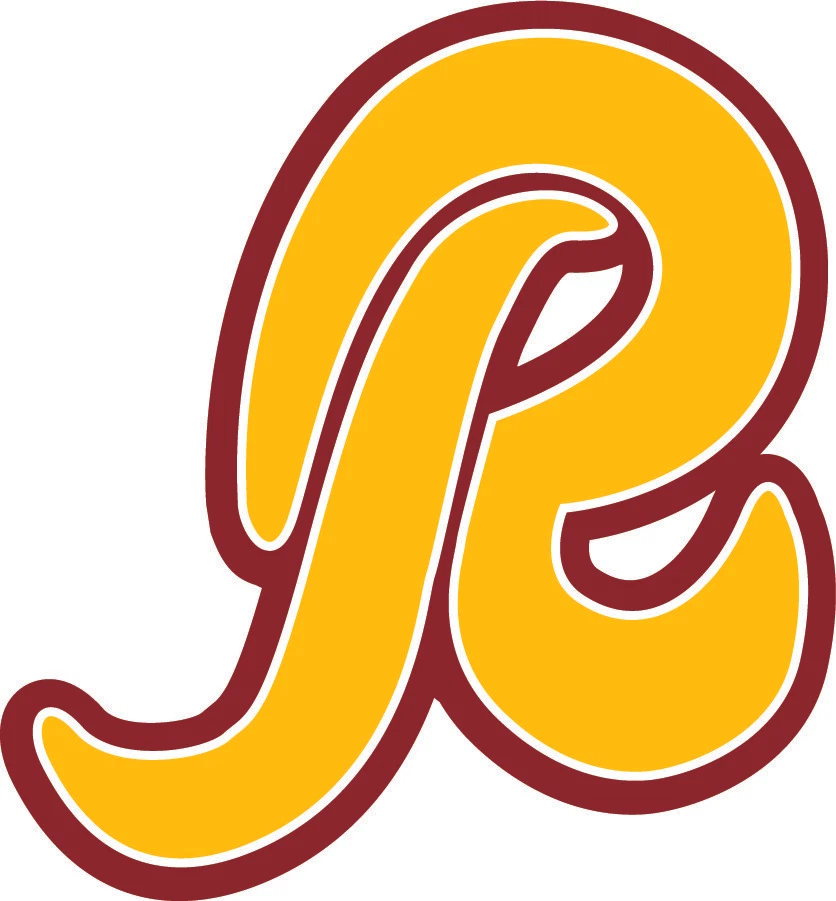 Redskins R Logo Vector