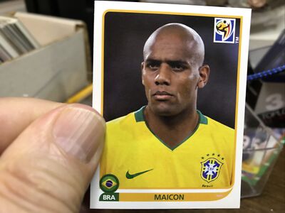 2010 Panini FIFA World Cup South Africa Album Sticker Maicon Brazil ...