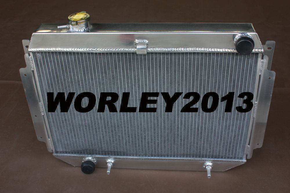 Aluminum radiator + black hose for HOLDEN HQ HJ HX HZ 253 & 308 V8 ...