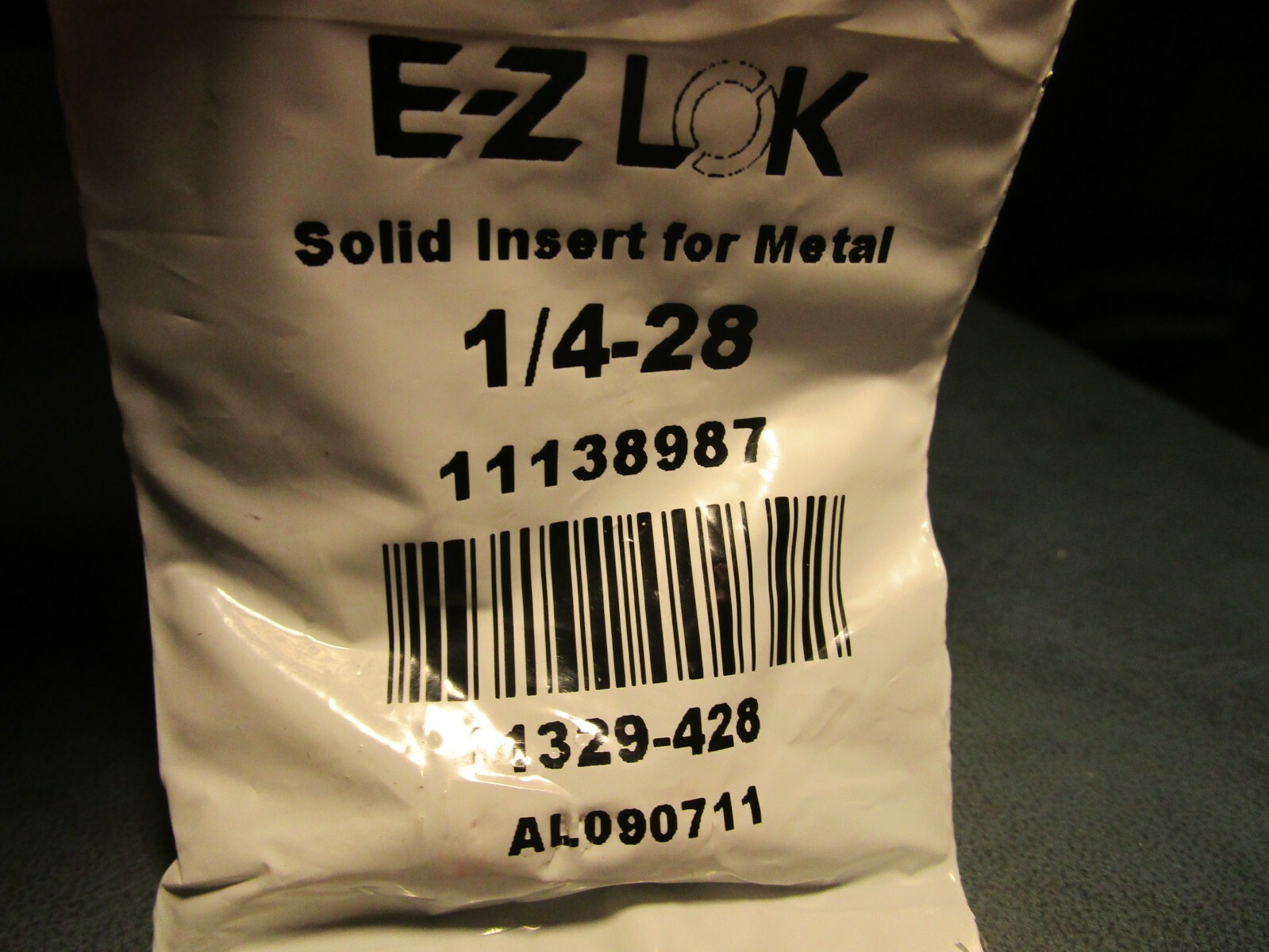 E-z Lok Externally Threaded Insert C12l14 Carbon Steel for sale online ...