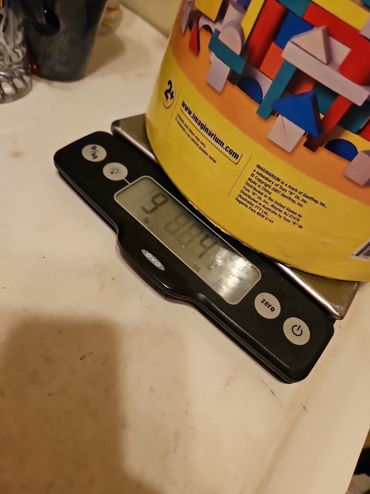 Imaginarium 200 Piece Wooden Block Set with Carrying Case Toys R Us- 9 ...