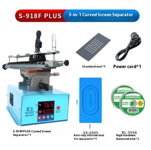 Mobile Phone Screen Disassembly Machine Layar Tepi Layar Rotasi Peng ...