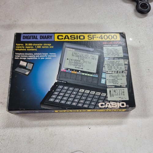 Vintage Casio SF-4000 Digital Diary Personal Assistant Calculator!! | eBay