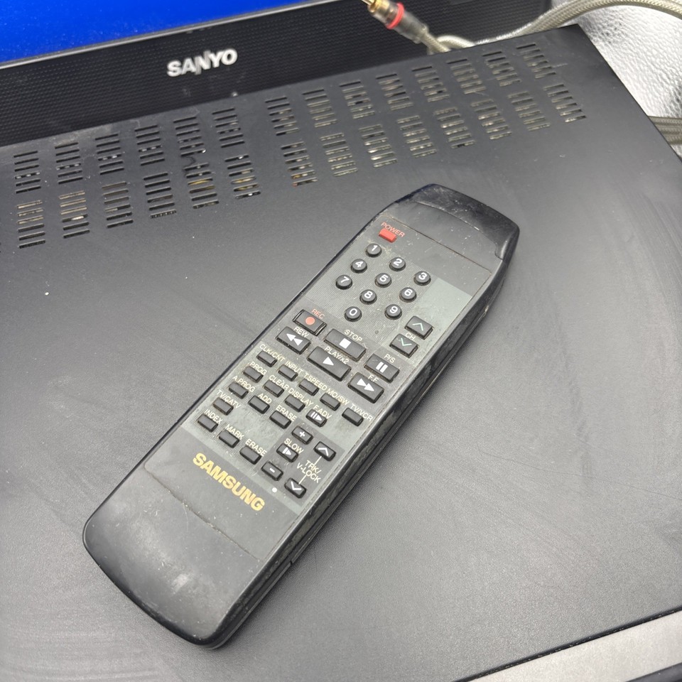 Samsung VR4300 4 Head VCR VHS player recorder - With Remote - Tested ...