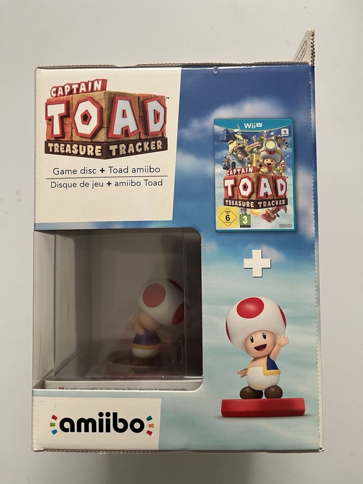 Captain Toad Treasure Tracker Wii U Special Edition Collector Amiibo ...