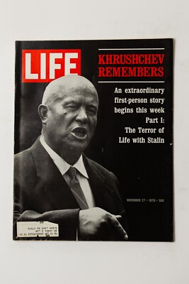Life Magazine November 27, 1970 The Terror of Life with Stalin | eBay