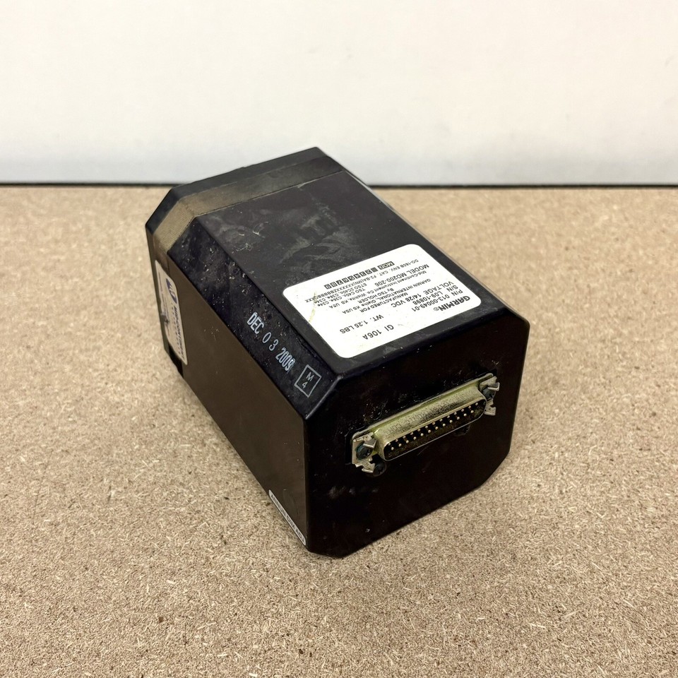 Garmin GI 106A MD200-206 VOR/LOC & Glideslope Indicator With 8130-3 ...