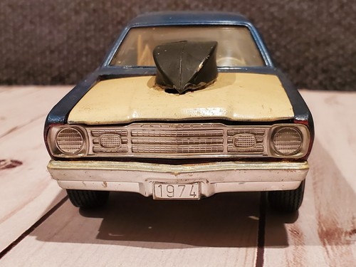 Vintage MPC 1974 Plymouth Duster Plastic Model Funny Car Kit Built 1:25 ...