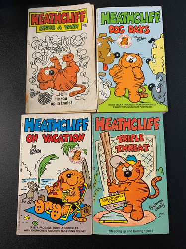 HEATHCLIFF SET OF 4 Paperback Books | eBay