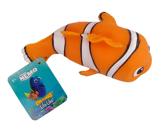Finding Nemo Ja-Ru Life-Like Imperial Toy Squishy Creatures Stretchable ...