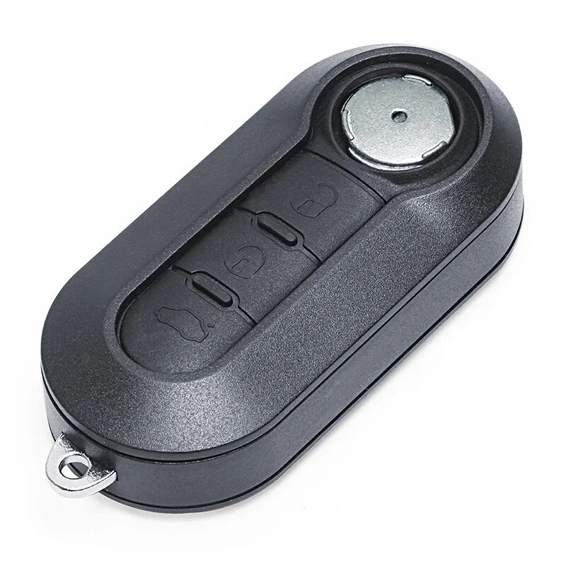 Flip Remote Car Key Fob 3 Buttons 433mhz ID46 PCF7946 Chip For Fiat 500 ...