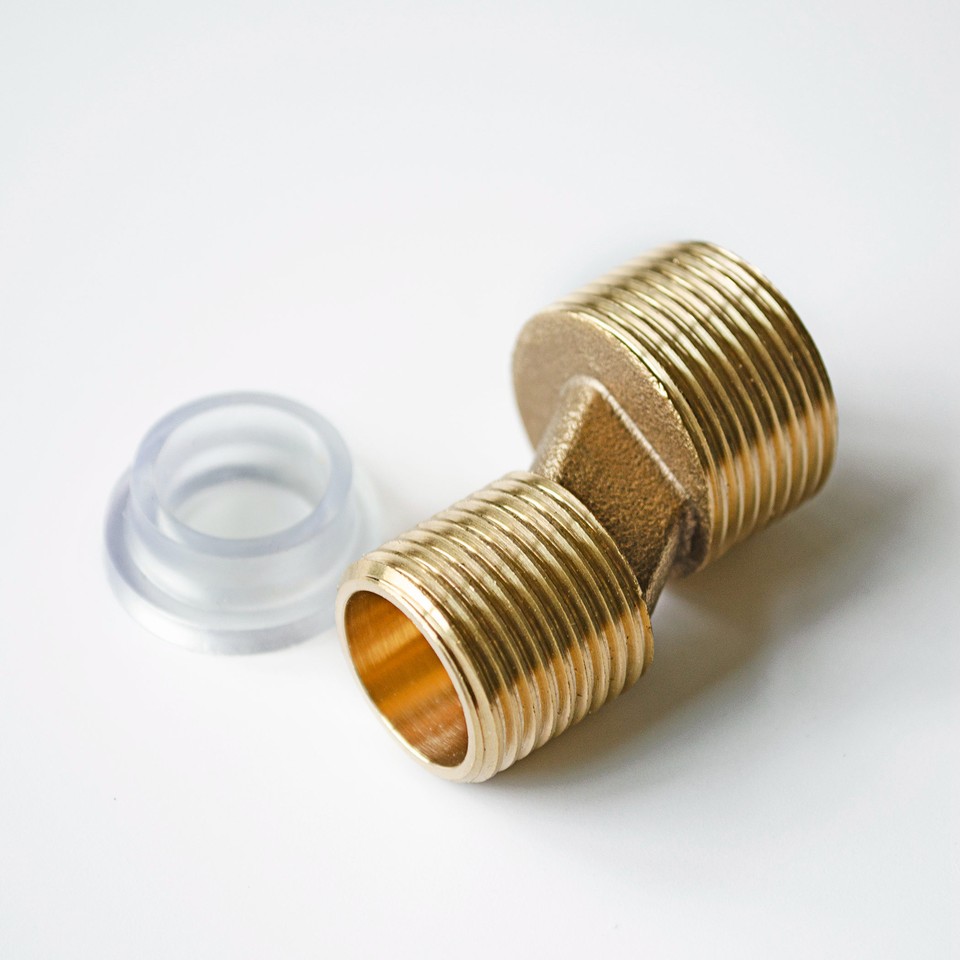 Eccentric Adapter G1/2 Male x G3/4 Male Connector Longer for Valve ...