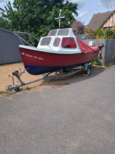 ORKNEY FASTLINER 16+ BOAT WITH HONDA 30HP OUTBOARD MOTOR AND TRAILER ...