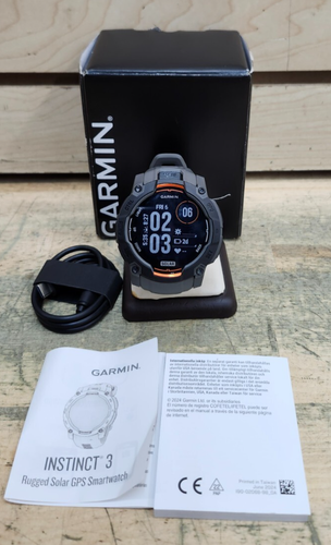 Garmin Instinct 3 Solar GPS Smartwatch 45 mm | eBay