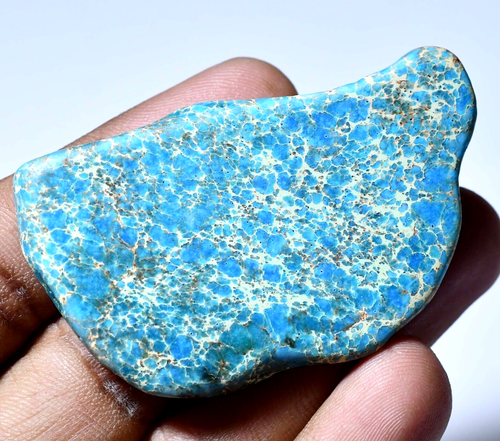 Natural Blue Ridge Turquoise 93.5 Ct Polished Slab Untreated Certified ...