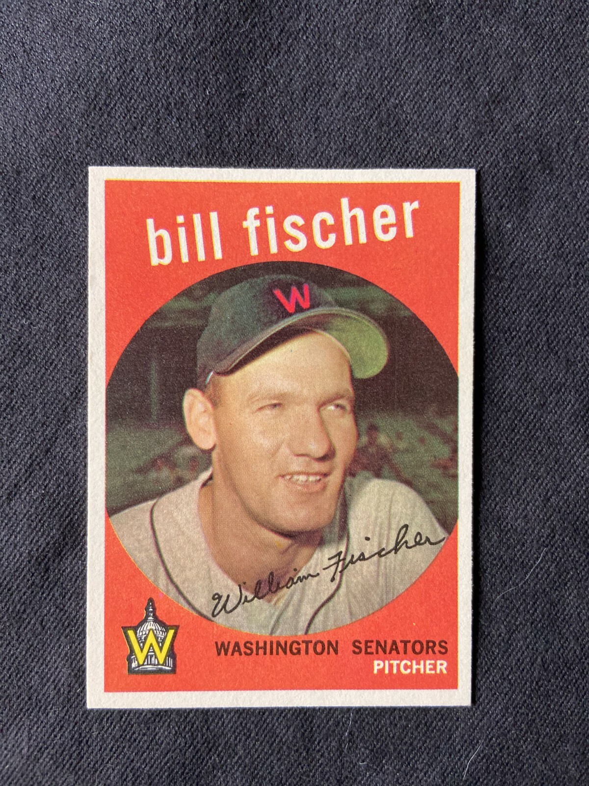 Beautiful pack fresh 1959 Topps Est NM-MT #230 Bill Fischer #1 | eBay