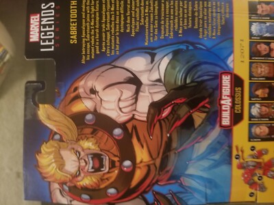 Marvel Legends Age of Apocalypse Sabertooth Empty Box & Plastic Insert ...