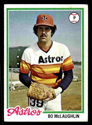 1978 Topps Bo McLaughlin #437 - Houston Astros | eBay