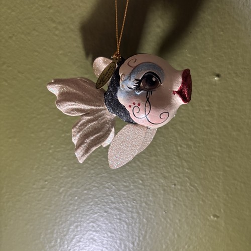 Katherine's Collection Kissing Fish Ornament Beautiful | eBay