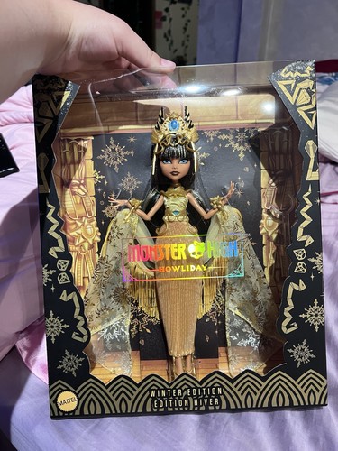 Monster High Howliday Doll Winter Edition Cleo de Nile Collectible 2024 ...