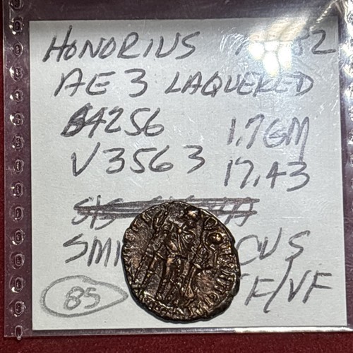 Authentic Ancient Roman Coin 393-395AD Emperor Honorius Ae3 Free Shipping | eBay