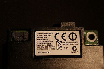 Samsung Wifi Internal Network Board BN59-01161A WIDT30Q UN55F6300AF ...