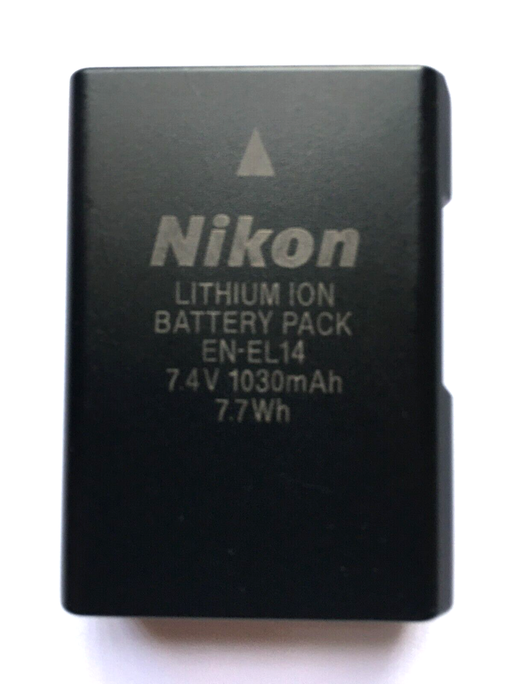 Genuine NIKON EN-EL14 Battery * D3100 D3200 D3300 D3400 D5100 D5200 ...