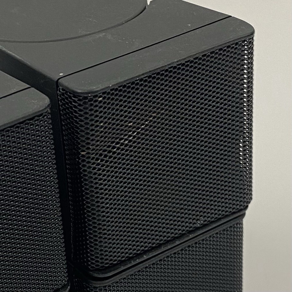 Pair of Bose Lifestyle Jewel Acoustimass Mini Double Cube Black ...