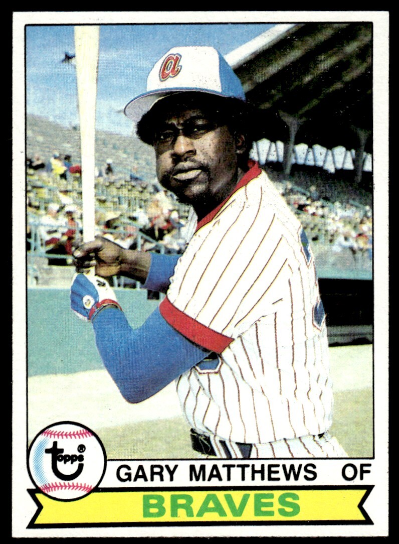 1979 Topps Gary Matthews Atlanta Braves #85 | eBay