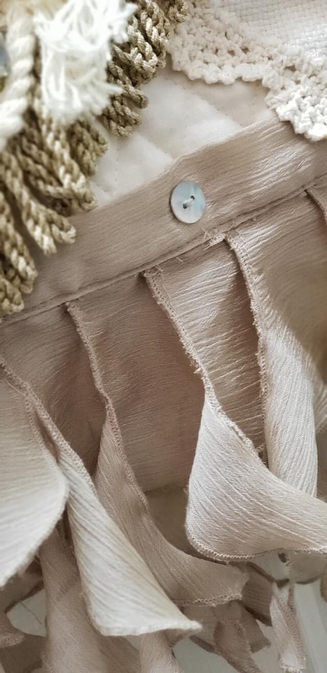 Boho Shoulder purse, Gypsy Free Spirit Bag, Repurposed Crocheted Rag ...