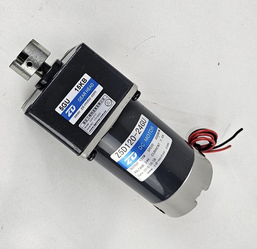ZD Gear Head DC Reduction Motor, 5GU, 15KB Z5D120-24GU | eBay
