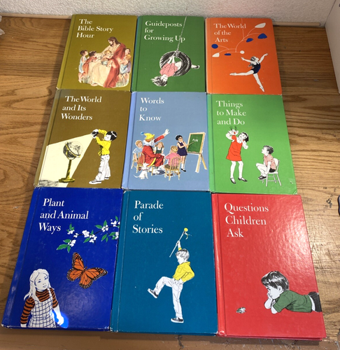 Vintage c.1981 CHILD HORIZONS SET ~ Near Complete ~ Lot of 9 HBs Home ...