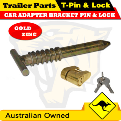 SUPERIOR CAR ADAPTER BRACKET T PIN & LOCK TREG TRIGG STYLE POLY BLOCK ...