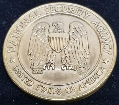NSA National Security Agency Crypto Cryptography Challenge Coin | eBay