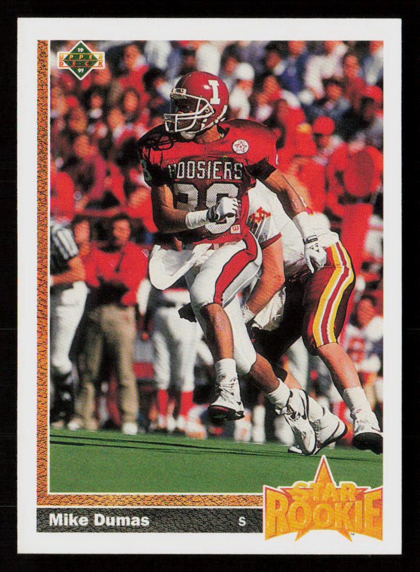 Mike Dumas 1991 Upper Deck #3c Base Price Guide - Sports Card Investor