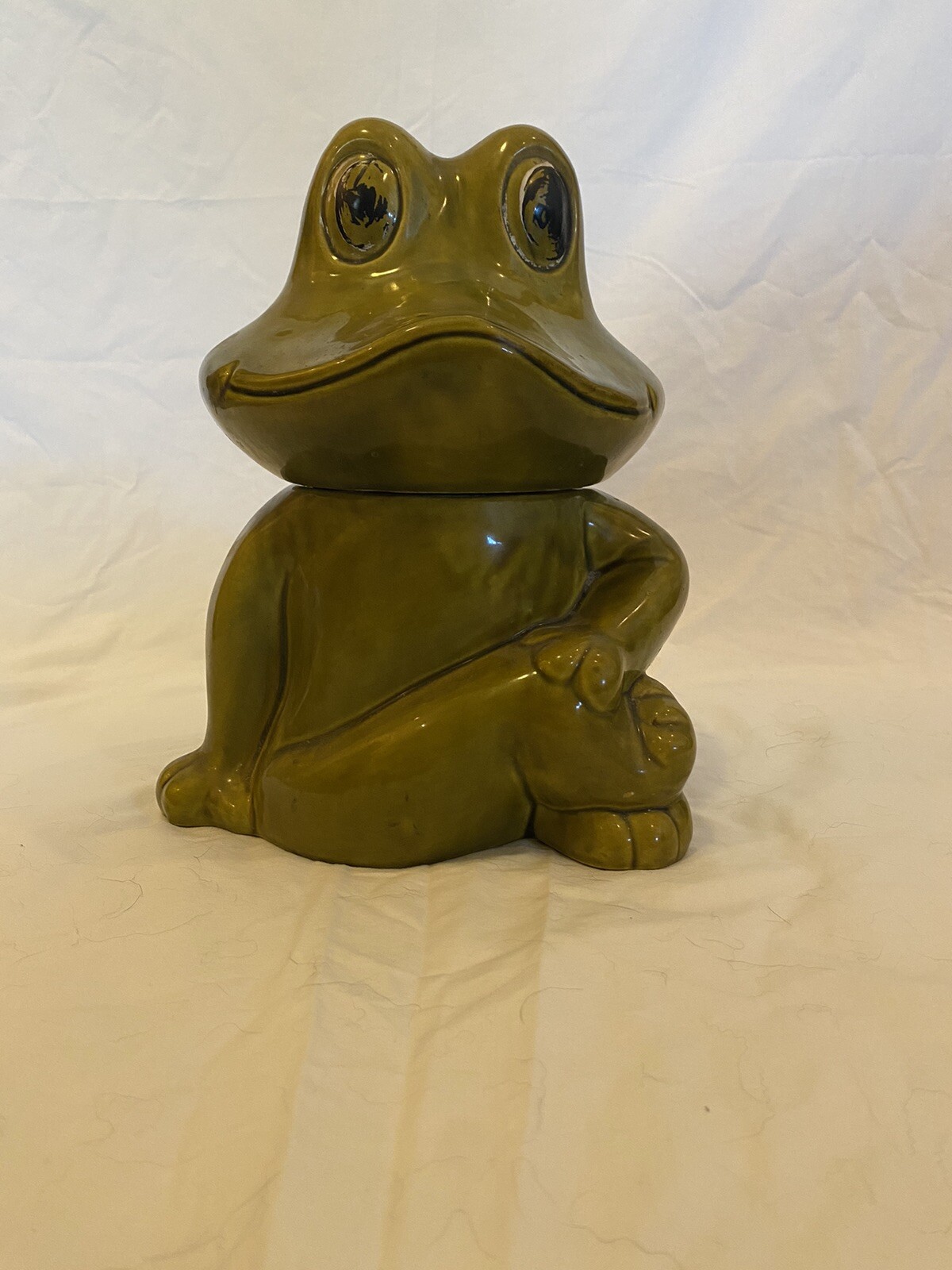 Vintage 70s Sears Roebuck Neil the Frog Cookie Jar Made in the USA | eBay