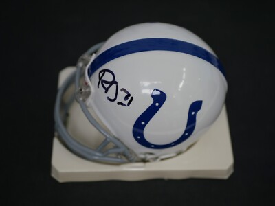 RYAN DIEM SIGNED RIDELL MINI HELMET - INDIANAPOLIS COLTS SUPER BOWL ...