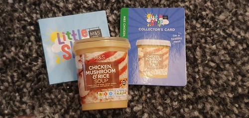 M&S Little Shop Mini Collectable Chicken, Mushroom & Rice Soup New | eBay