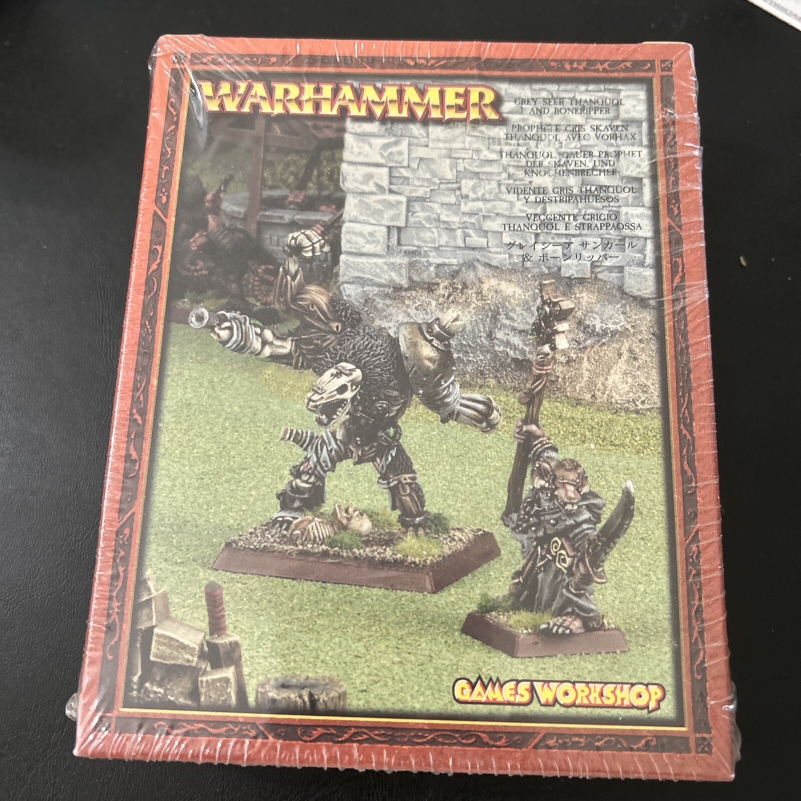 Warhammer Thanquol and Boneripper Skaven Grey Seer Classic Metal Sealed ...