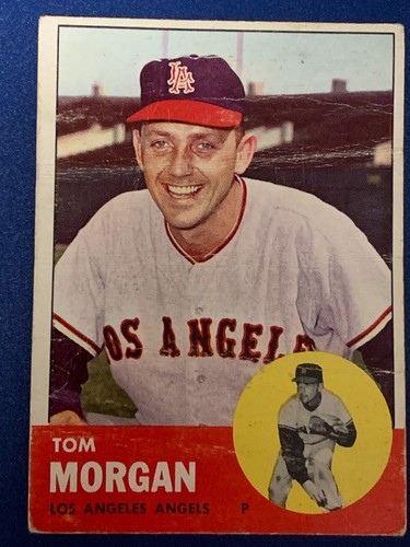 1963 Topps - #421 Tom Morgan Los Angeles Angels | eBay