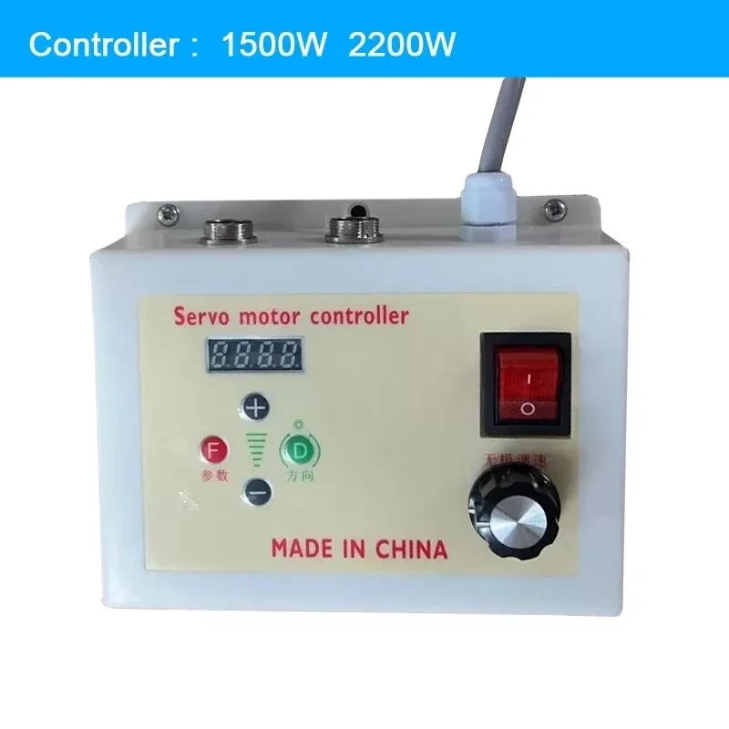 550W 750W 1100W 1.5KW 2.2KW Brushless AC Servo Motor Speed Controller ...