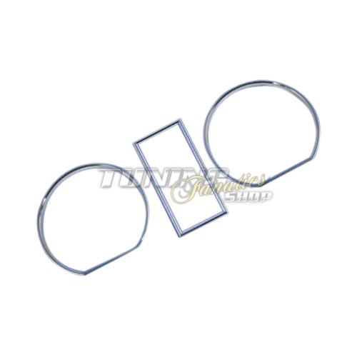Chrome Rings Tacho Rings Speedometer Chrome Rings for VW GOLF 2 II ...